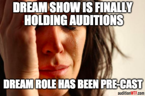 17 Hilarious Audition Memes Only Theatre Geeks Will Understand ...